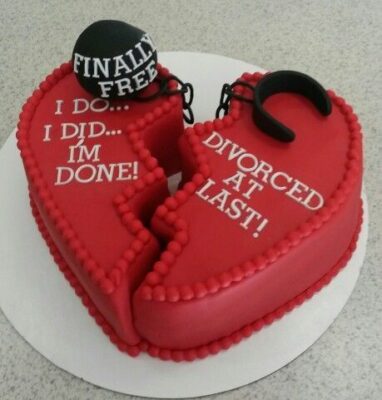 99 divorce cake ideas you have to see to believe! - Divorce Club